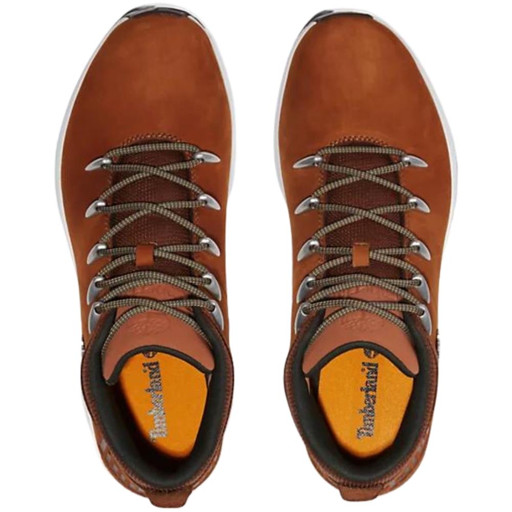 TIMBERLAND MENS MID LACE ANKLE BOOT - RUST NUBUCK | Paul Byron Shoes ...