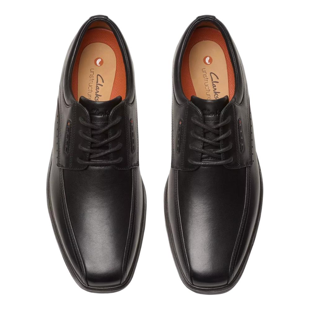 CLARKS MENS DRESS LACE SHOE - BLACK LEATHER | Paul Byron Shoes | Ireland