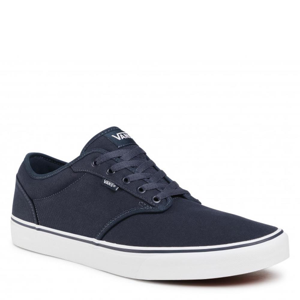 VANS MENS ATWOOD CANVAS LACE TRAINER - NAVY WHITE | Paul Byron Shoes ...