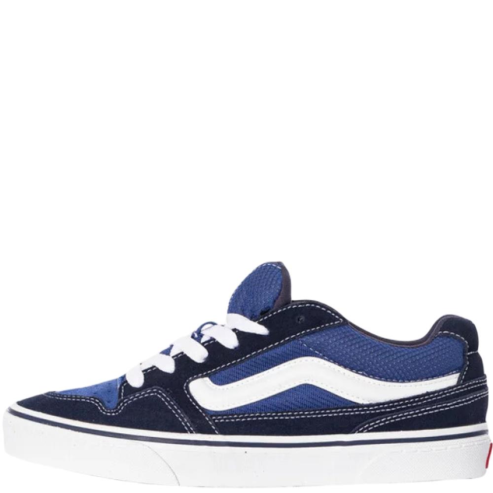 VANS MENS CALDRONE LACE TRAINER - NAVY WHITE | Paul Byron Shoes | Ireland