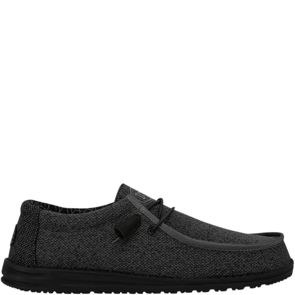 HEY DUDE MENS LACE MOCCASSIN SHOE - BLACK | Paul Byron Shoes | Ireland