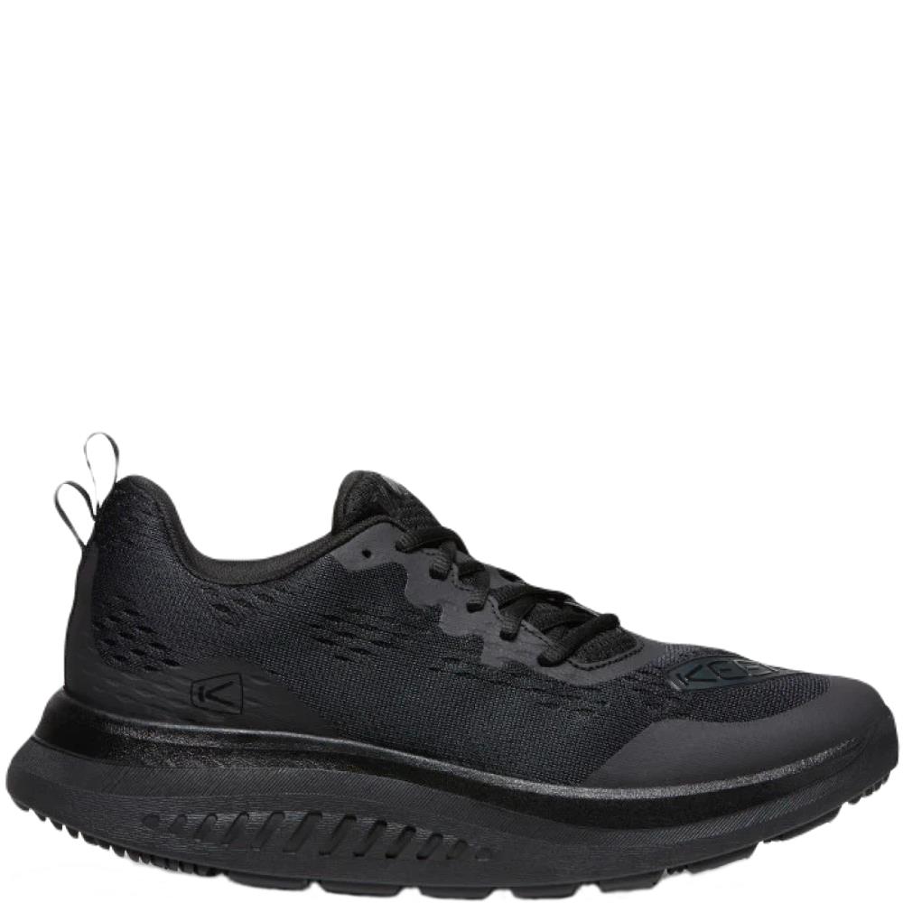 KEEN WOMENS WALKER LACE TRAINER - BLACK | Paul Byron Shoes | Ireland