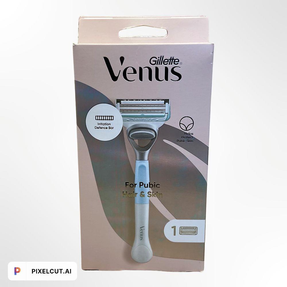 GILLETTE VENUS RAZOR FOR PUBIC HAIR AND SKIN 1PCE | Harringtons ...