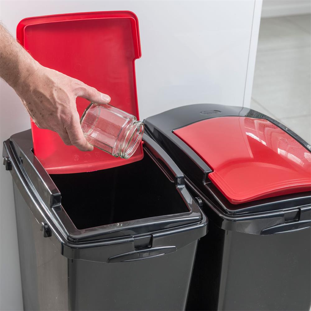 Addis 40 Litre Recycling Bin Base (Black) | Your Home and Garden