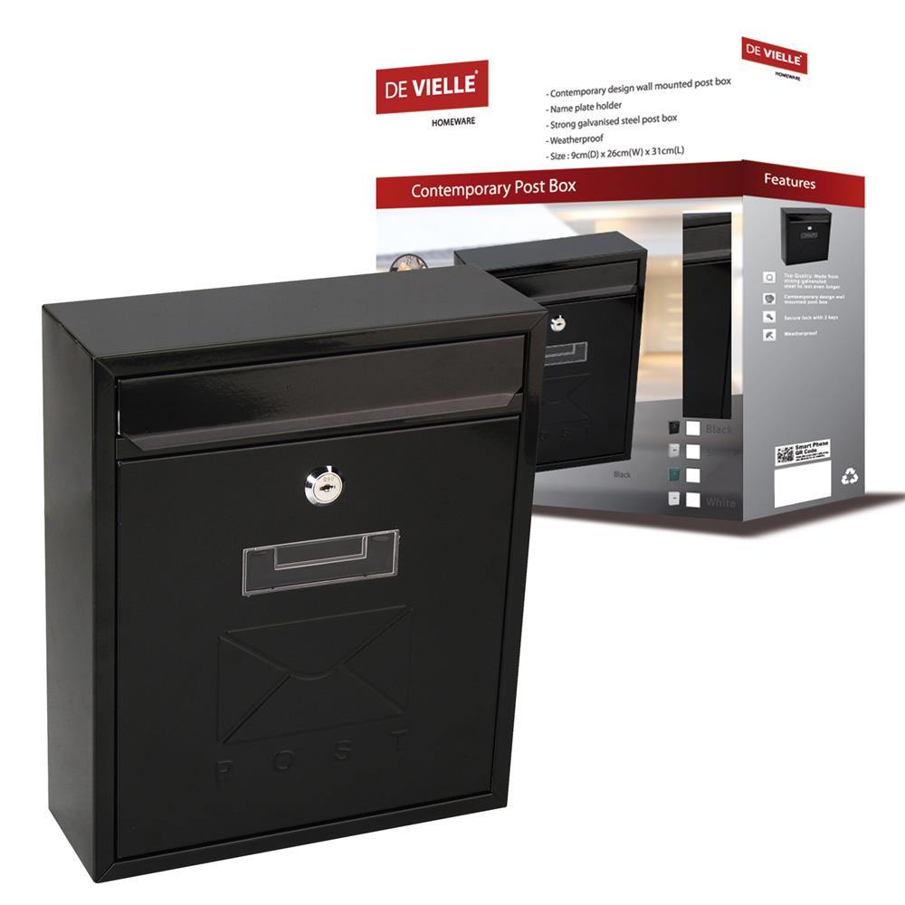 Contemporary Post Box Your Home And Garden