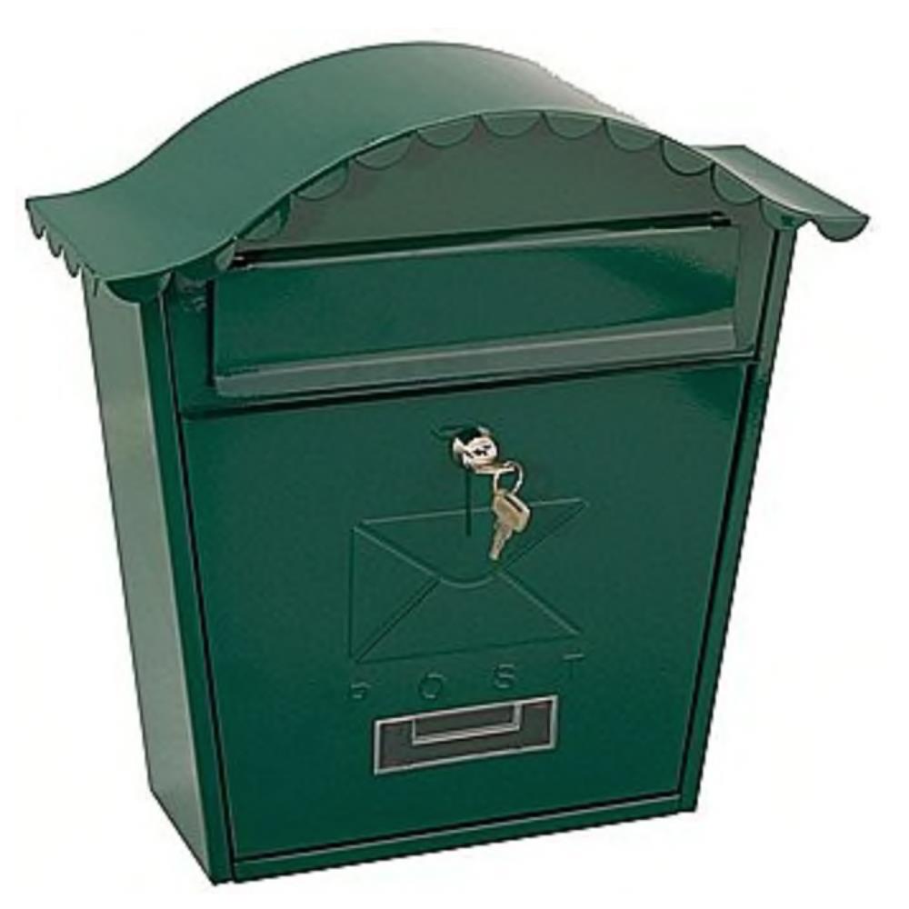 Traditional Post Box Green Gloss | Your Home and Garden