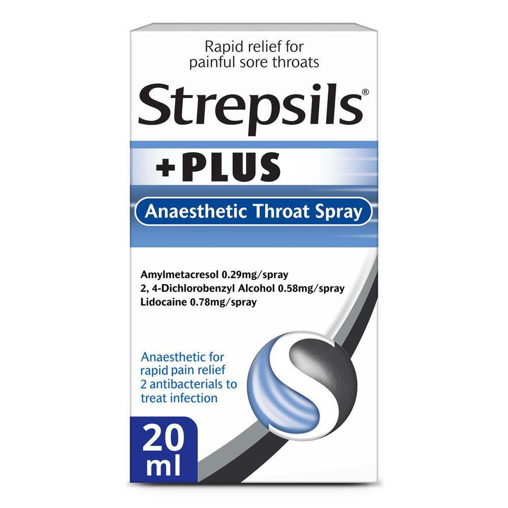 Strepsils Plus Anastetic Throat 20ml Spray