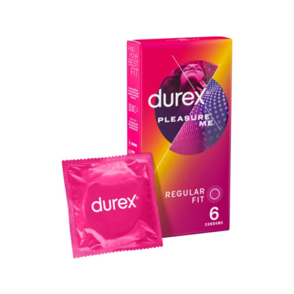 Durex Pleasure Me Condoms 6 Pack