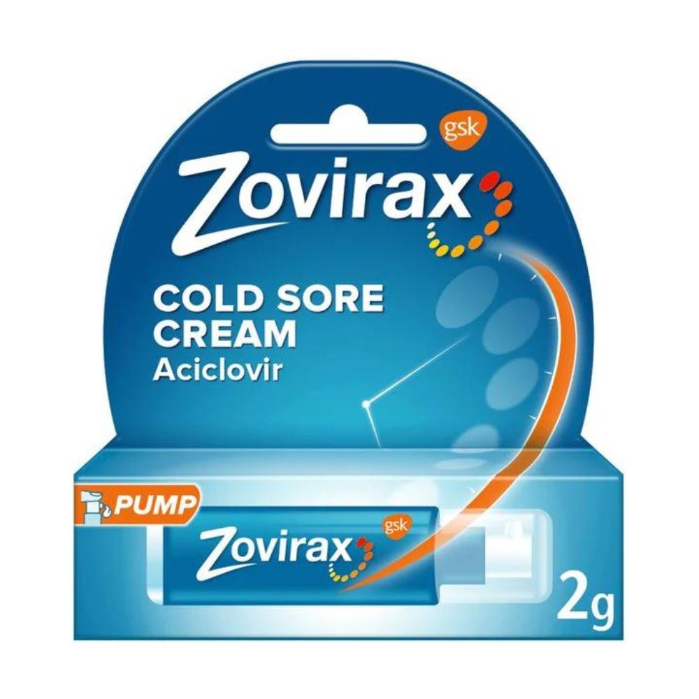 Zovirax Cold Sore 5% w/w Cream Pump 2g