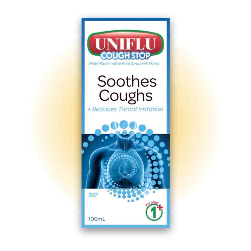 Uniflu Cough Stop 100ml | Pharmadirect | Killarney | Co. Kerry |Ireland