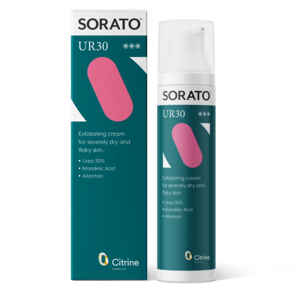 Citrine Healthcare Sorato UR30 Exfoliating Cream 100ml | PharmaDirect.ie