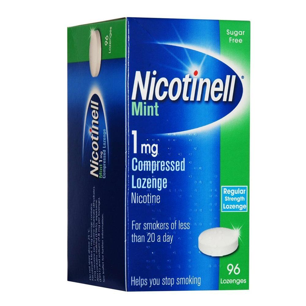 NICOTINELL 1MG MINT 96 LOZENGES | Molloys Pharmacy | Ireland