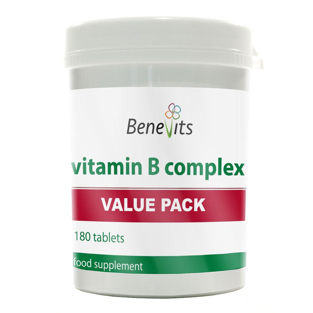 BENEVITS VALUE PACK VITAMIN B COMPLEX 180 TABLETS | Molloys Pharmacy ...