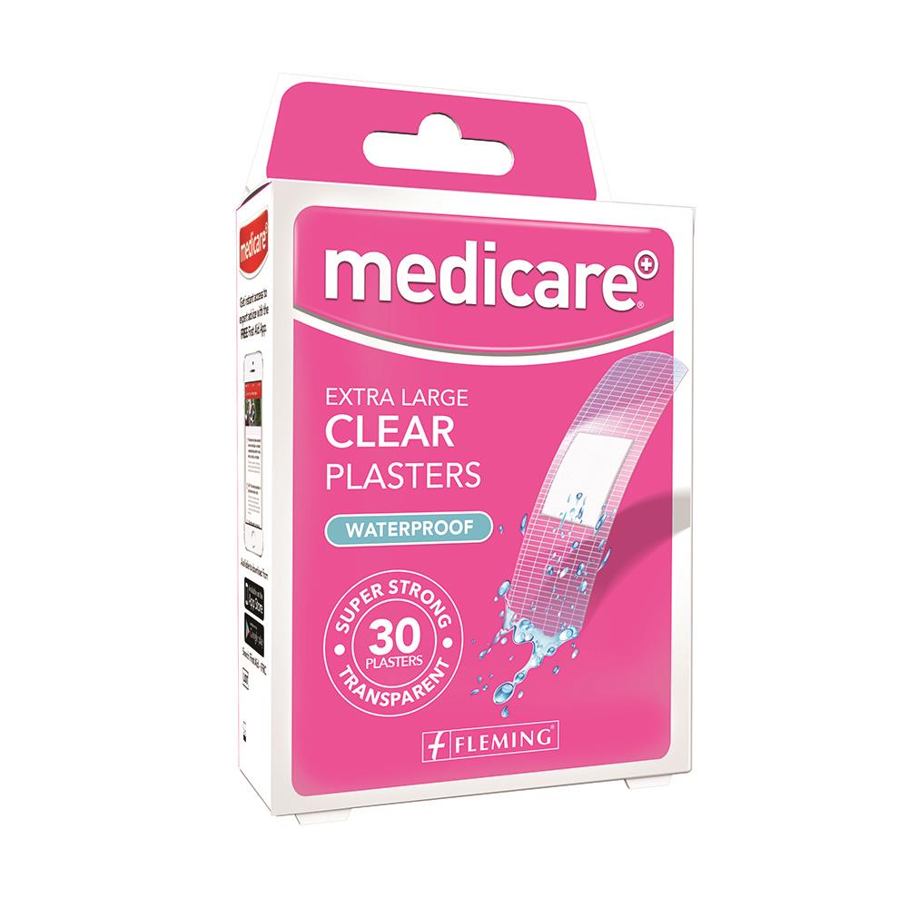Medicare Extra Large Clear Plasters | Bandages and Dressing