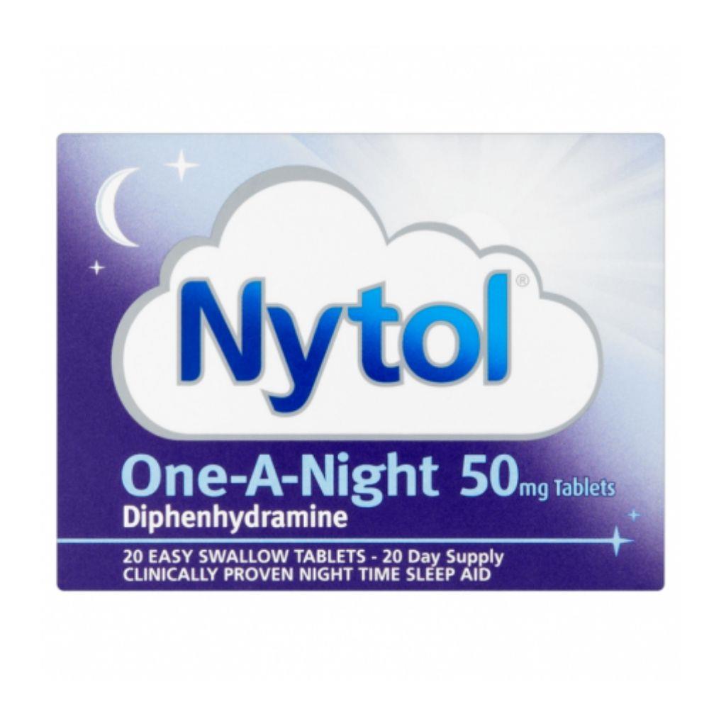 NYTOL DIPHENHYDRAMINE 20 TABLETS | Molloys Pharmacy | Ireland