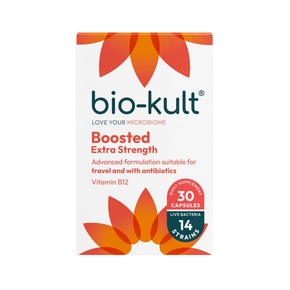 BIOKULT BOOSTED MULTI-STRAIN 30 CAPSULES | Molloys Pharmacy | Ireland