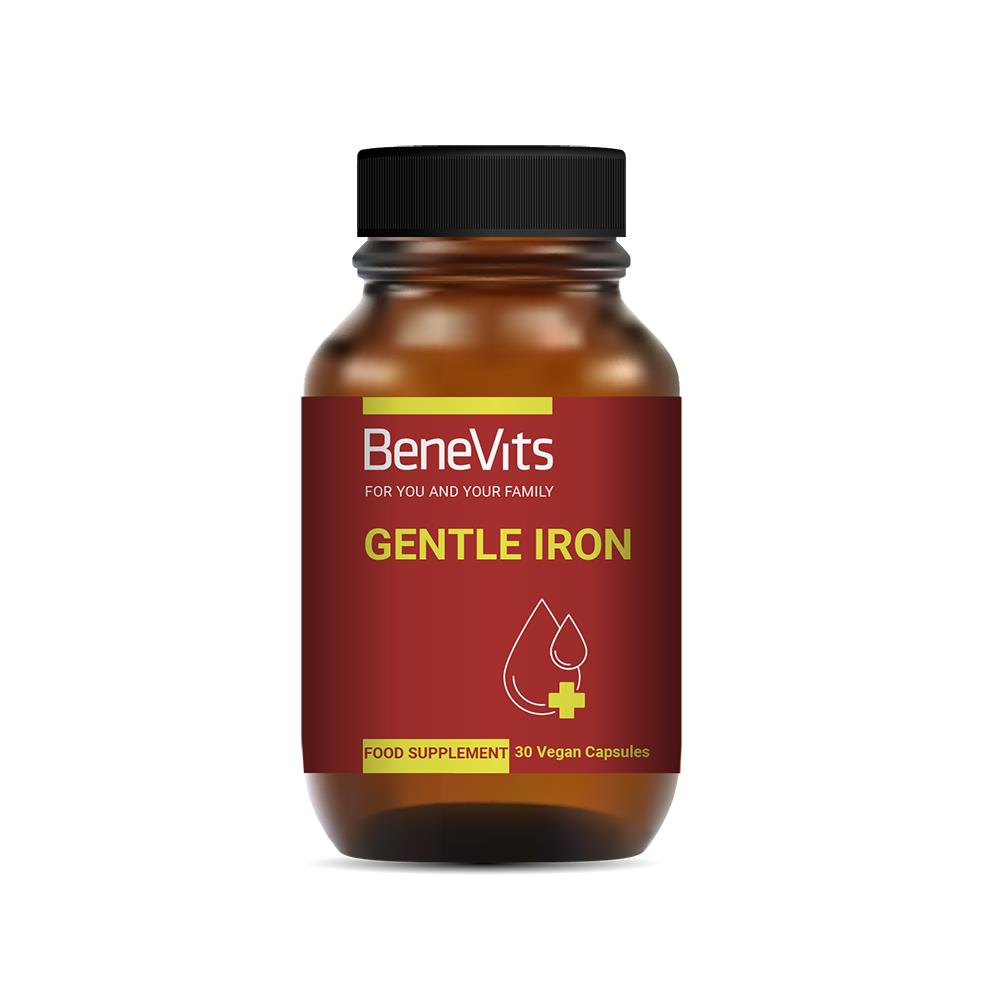 BENEVITS GENTLE IRON 25MG 30 CAPSULES | Molloys Pharmacy | Ireland