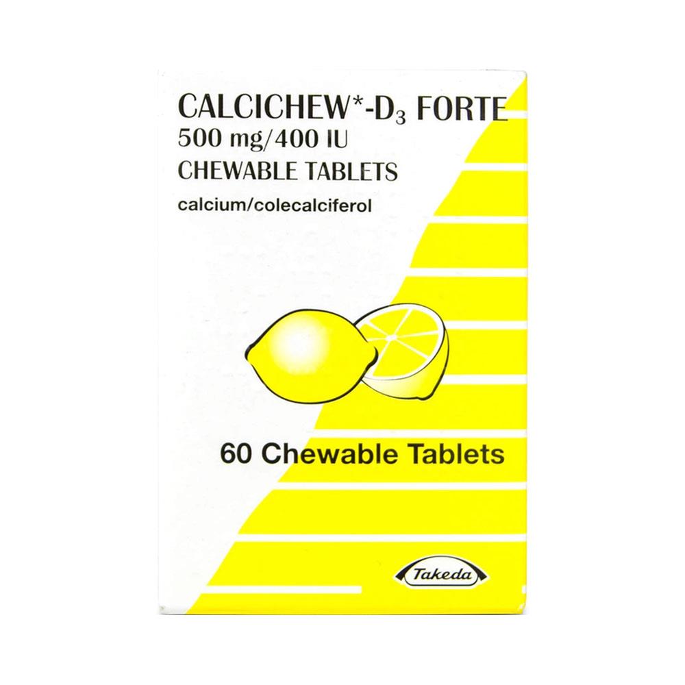 CALCICHEW D3 FORTE 60 CHEWABLE TABLETS | Molloys Pharmacy | Ireland