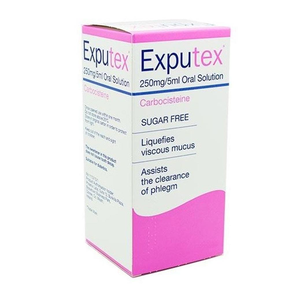 EXPUTEX SYRUP 250MG/5ML 100ML | Molloys Pharmacy | Ireland