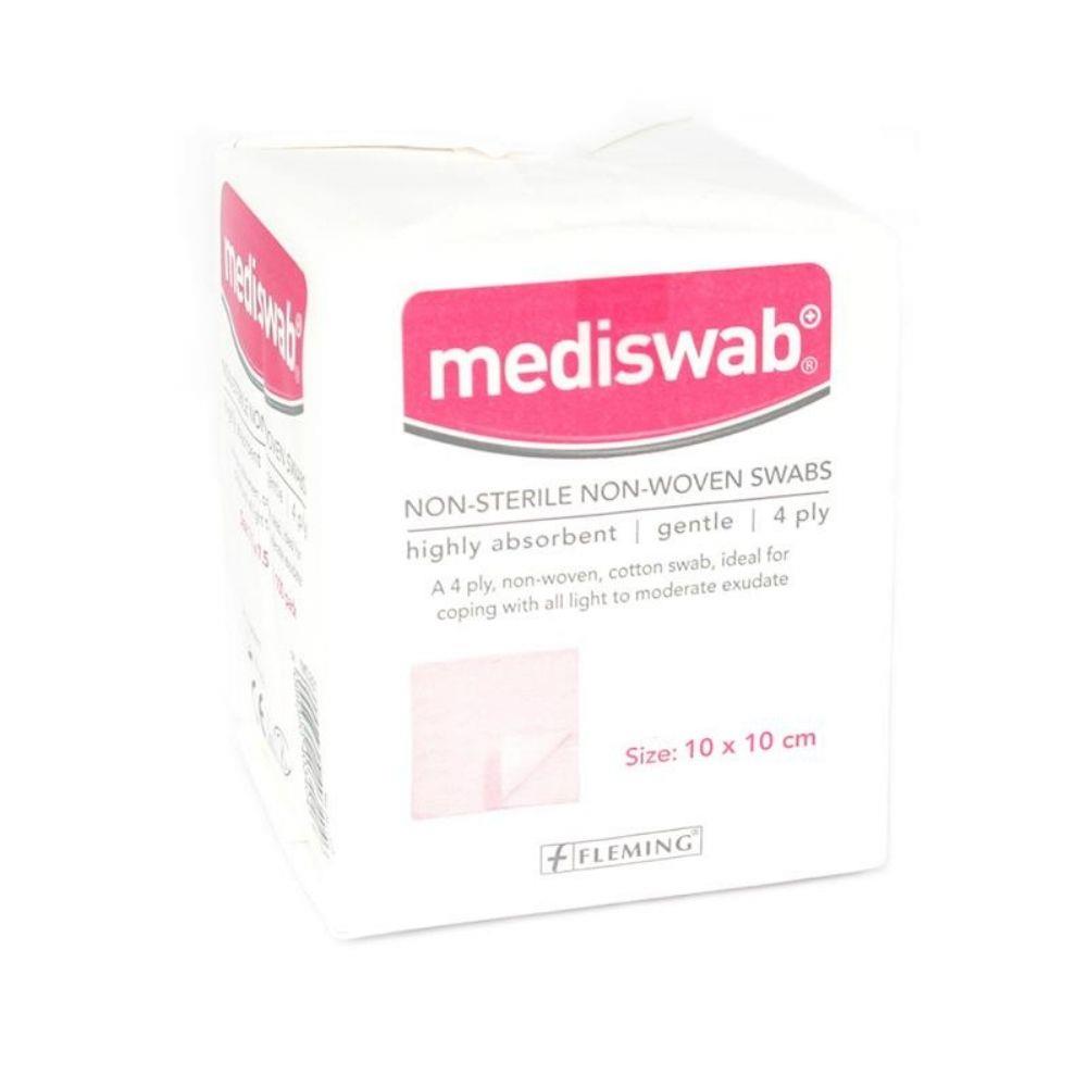 MEDISWAB STERILE NOW WOVEN SWABS 10 X 10CM | Molloys Pharmacy | Ireland