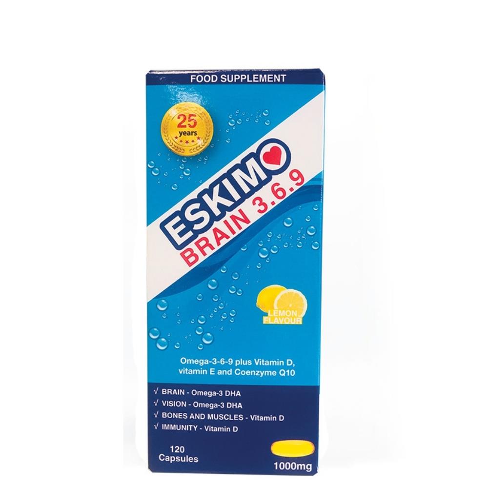 ESKIMO BRAIN 369 120 CAPSULES | Molloys Pharmacy | Ireland