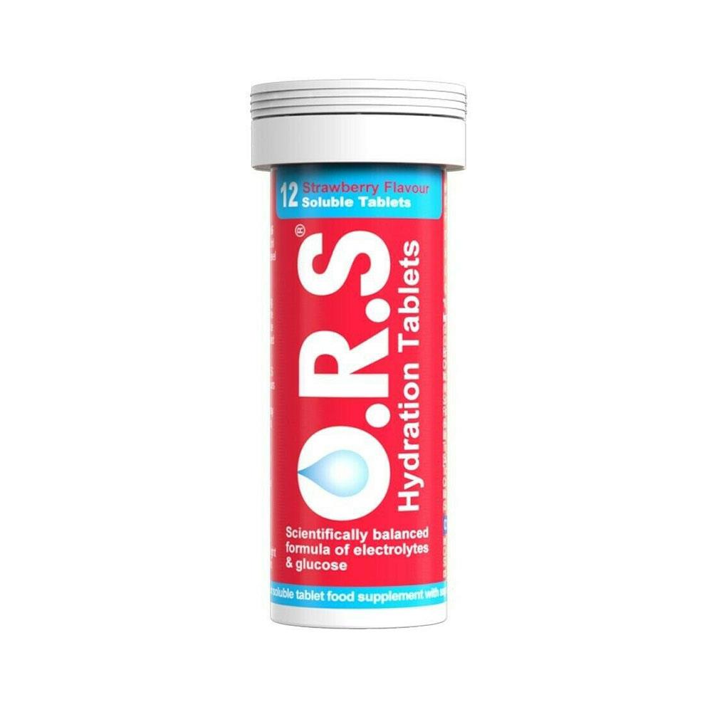 ORS REHYDRATE TABLETS STRAWBERRY 12S | Molloys Pharmacy | Ireland