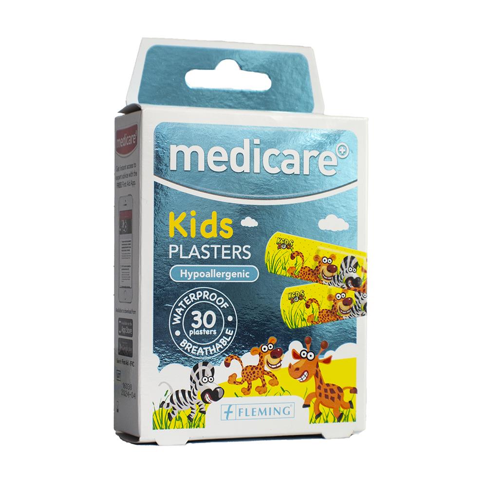 Medicare Kids Plaster Animal Design 30 Plasters | Molloys Pharmacy