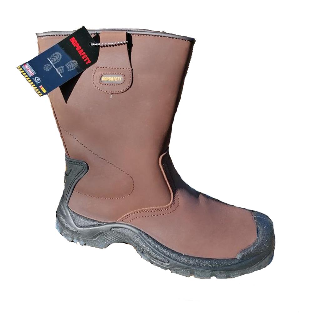 RGP Rigger Safety Boot - Full Safety-Brown | PhillipsShoes.ie