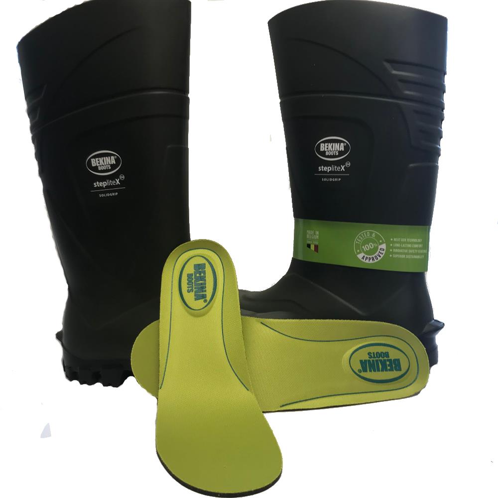 Bekina WOMENS Steplite X Wellies-GREEN | PhillipsShoes.ie