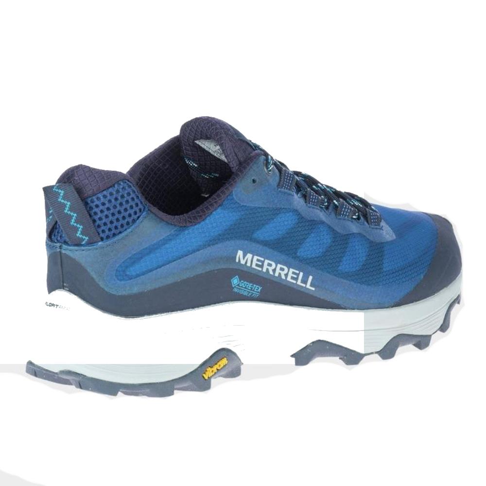 MERRELL MOAB SPEED GTX TRAINER-Navy | PhillipsShoes.ie