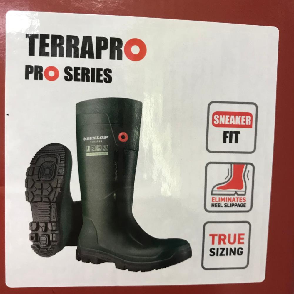 DUNLOP TERRA PRO SOFT TOE WELLINGTON-GREEN | PhillipsShoes.ie