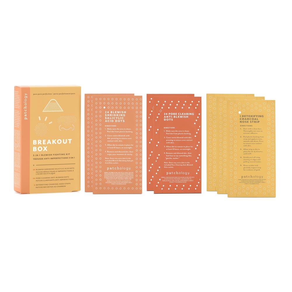 Patchology Breakout Box 3 In 1 Acne Treatment Kit | Bluebell Pharmacy ...