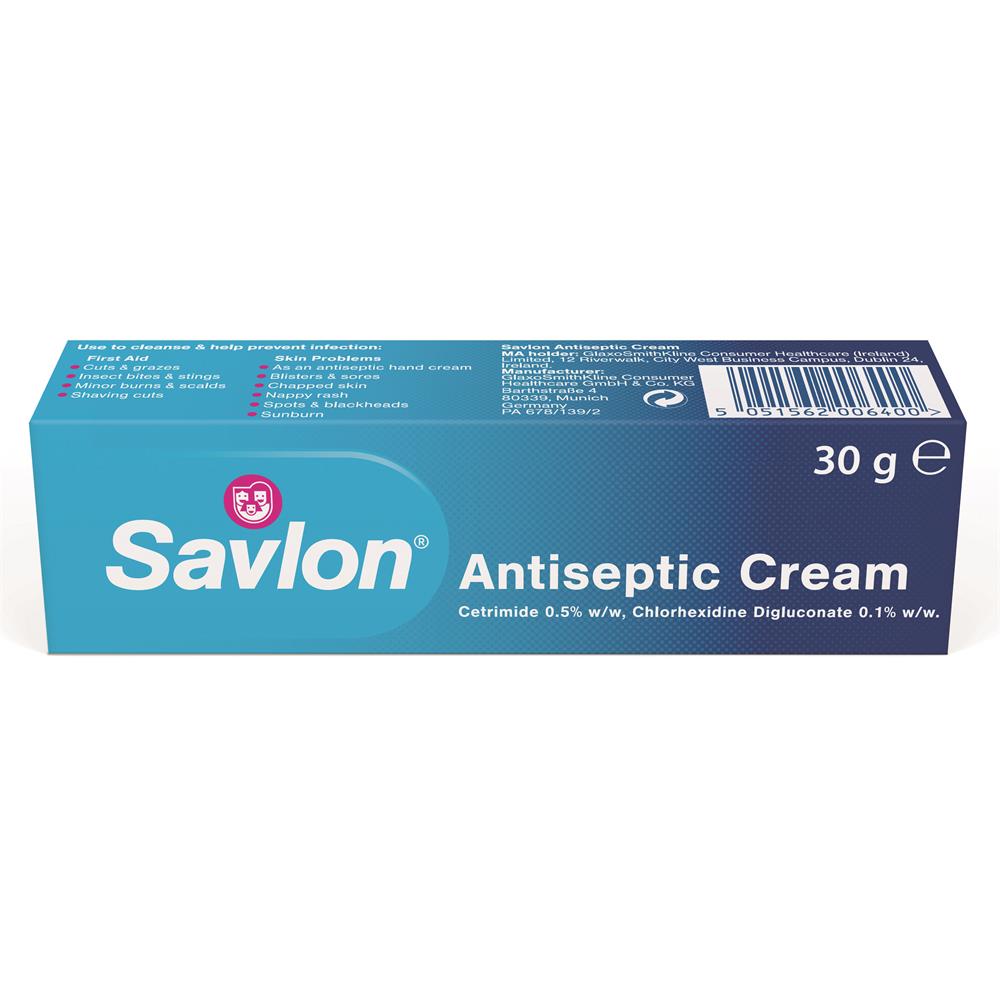 Savlon Antiseptic Cream 30g | Bluebell Pharmacy | Dublin | Ireland