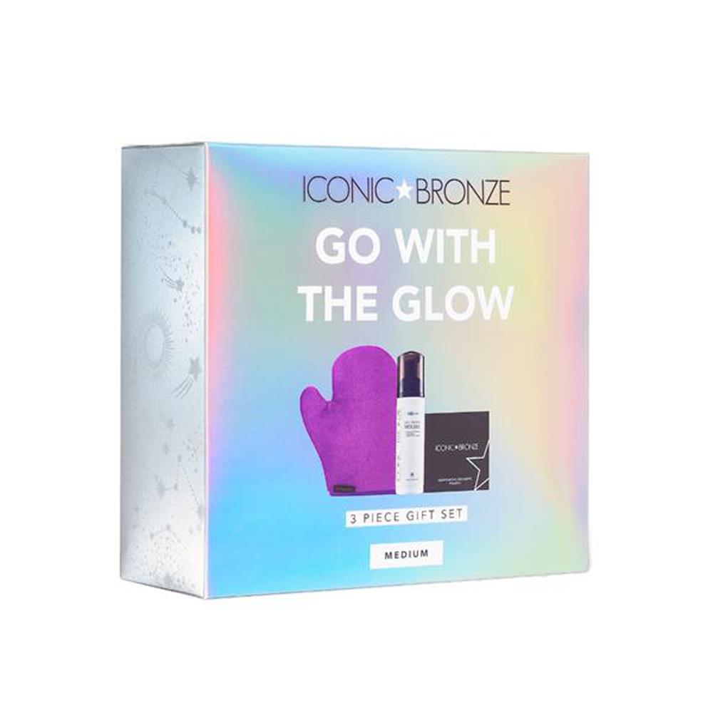 Iconic Bronze Go With The Glow Medium Tanning Gift Set | Bluebell ...