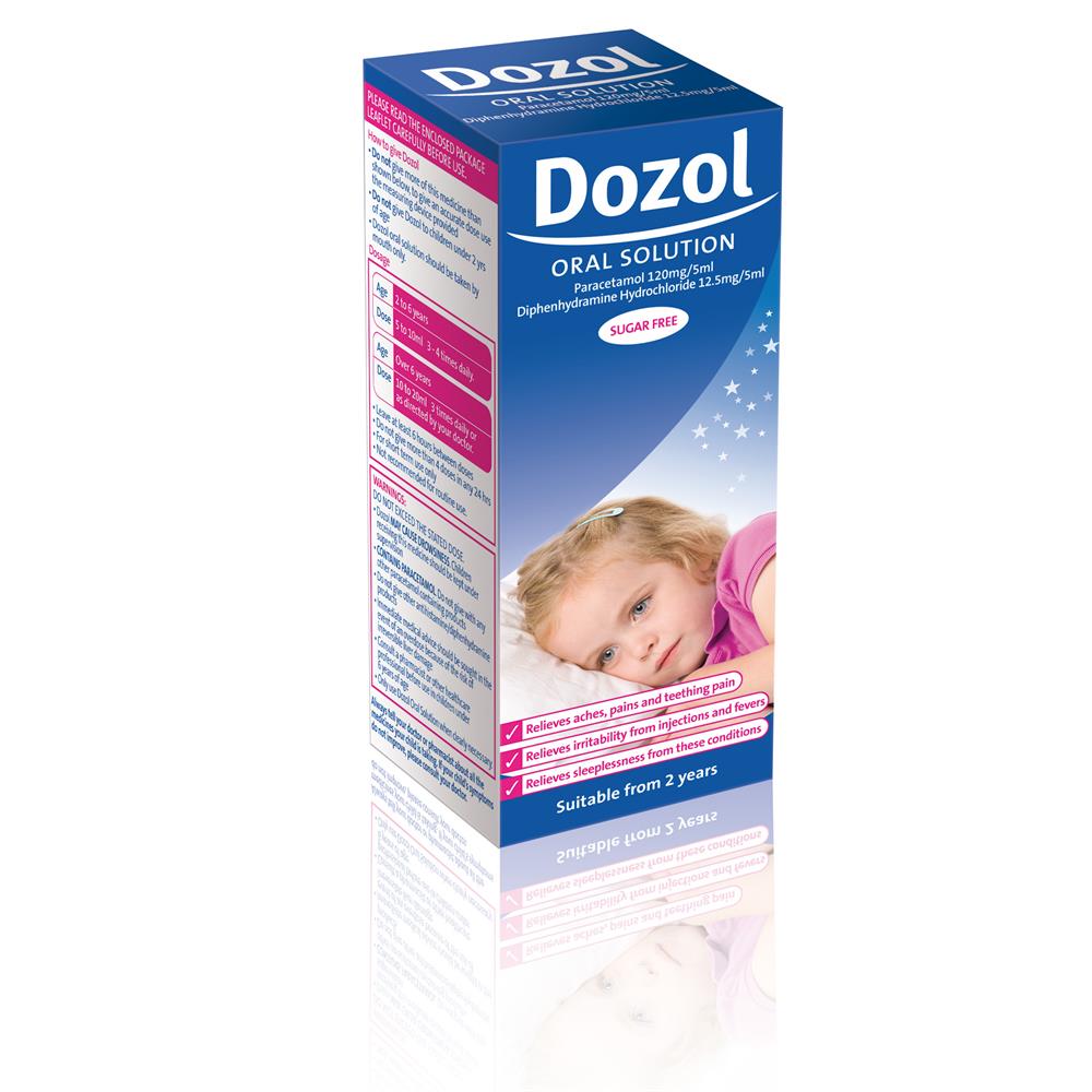 Dozol Sugar Free Oral Solution 100ml | Bluebell Pharmacy | Dublin | Ireland