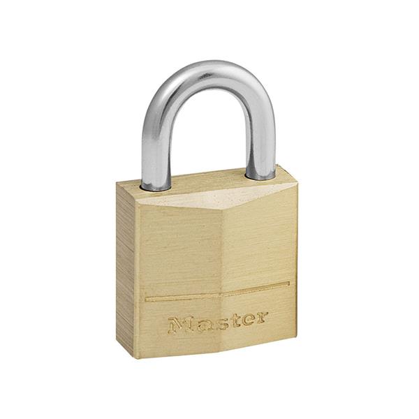Solid Brass 20mm Padlock 3-Pin | Morris DIY | Waterford