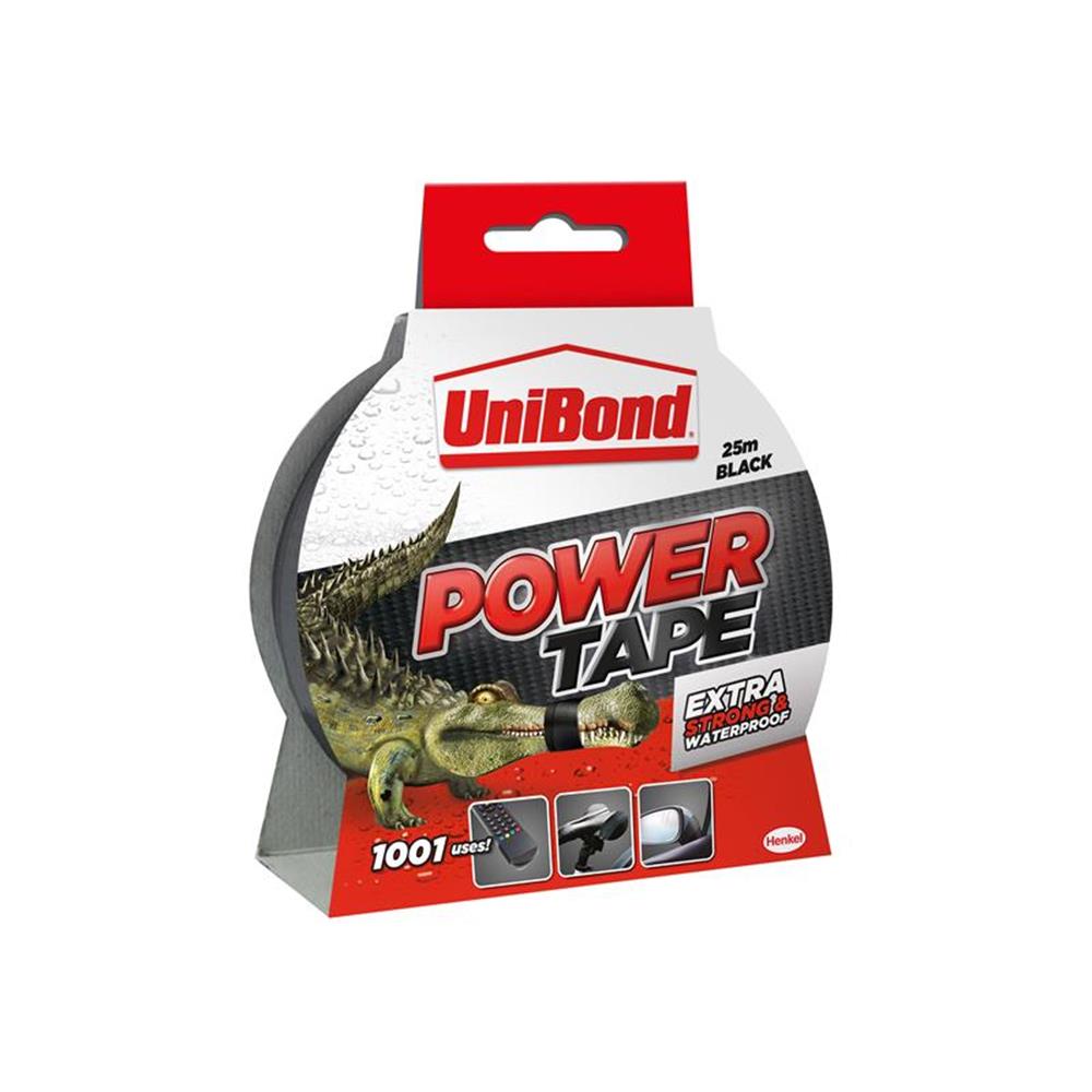 DIY Power Tape Black 50mm x 25m | Morris DIY | Waterford