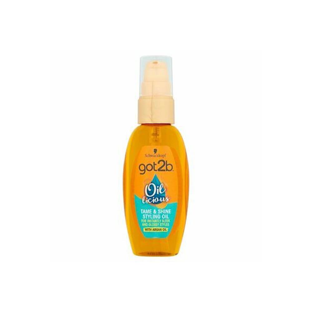 SCHWARZKOPF GOT2B OIL-LICIOUS TAME & SHINE STYLING OIL | CH Tralee ...