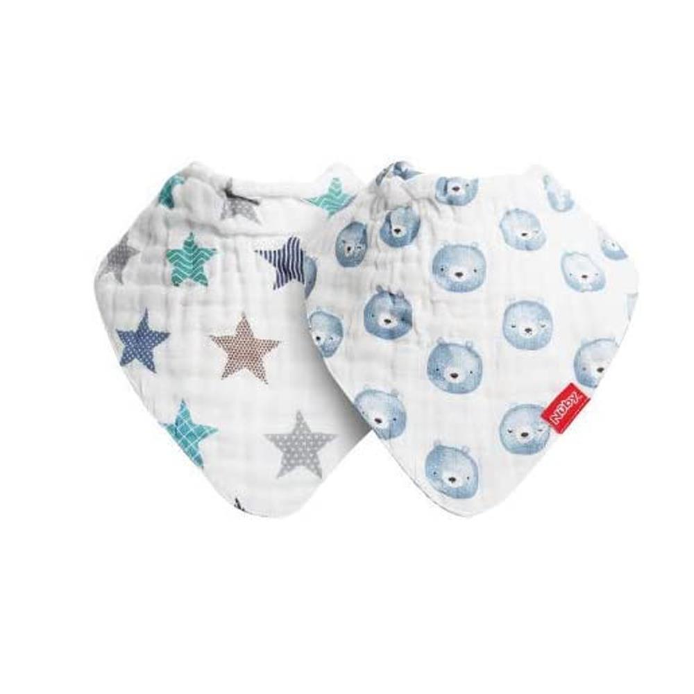 MUSLIN BANDANA BIBS X2 | CH Tralee | Ireland
