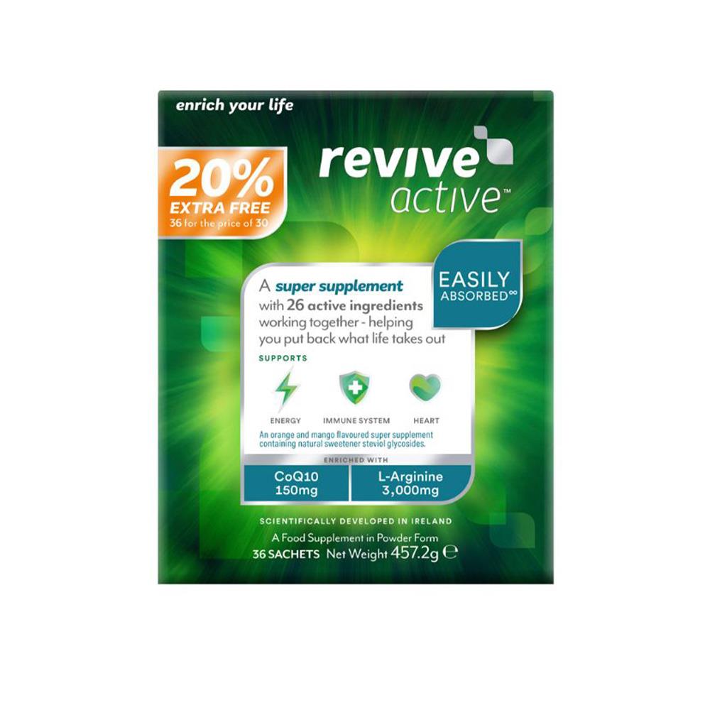 REVIVE ACTIVE 20% EXTRA FREE REVIVE ACTIVE 36 SACHETS | CH Tralee | Ireland