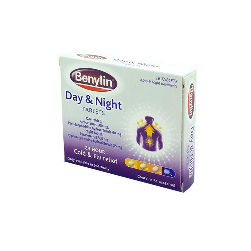 COLD AND FLU RELIEF DAY & NIGHT TABLETS 16S | CH Tralee | Ireland