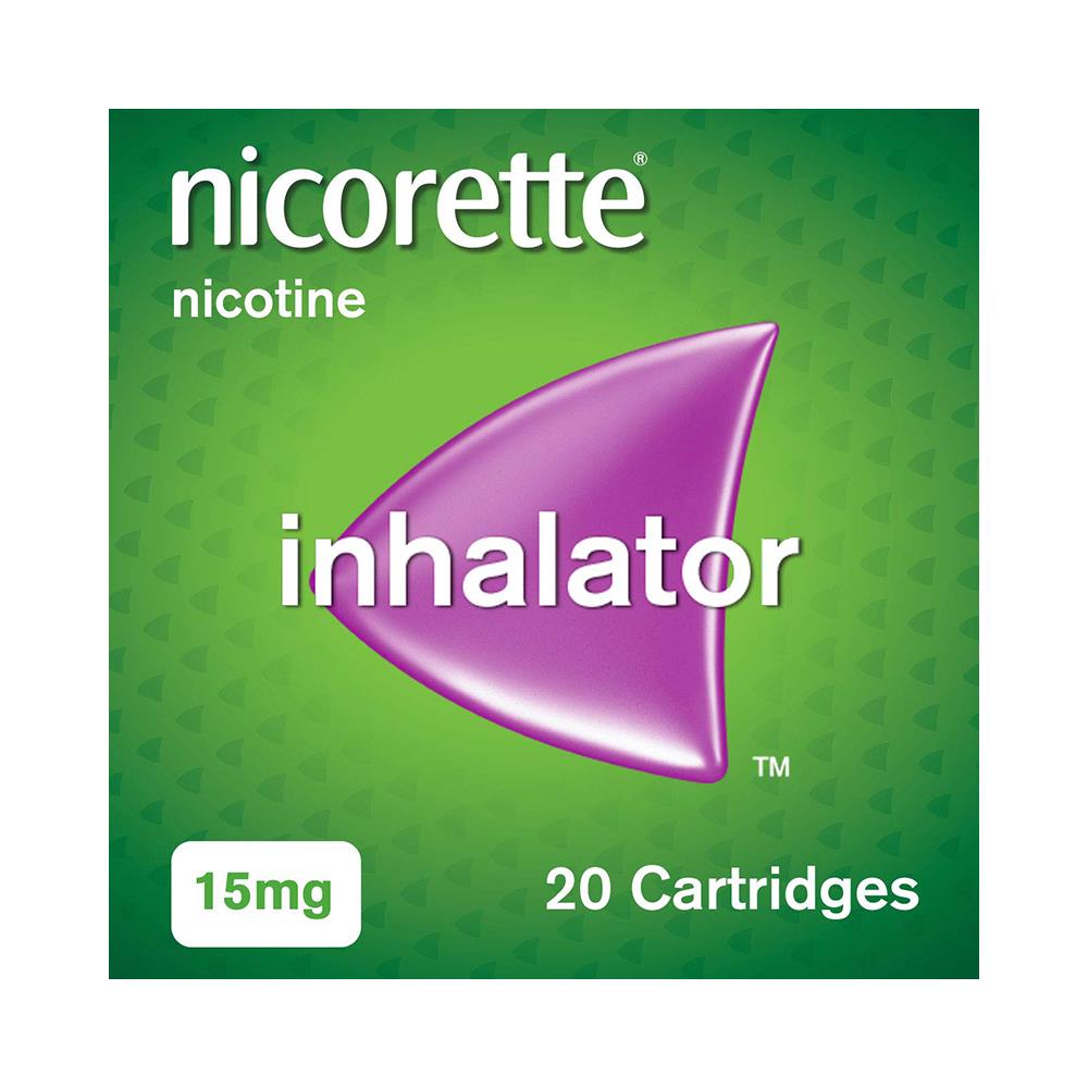 NICORETTE INHALER REFILL - 20 PACK FOR EFFECTIVE SMOKING CESSATION ...