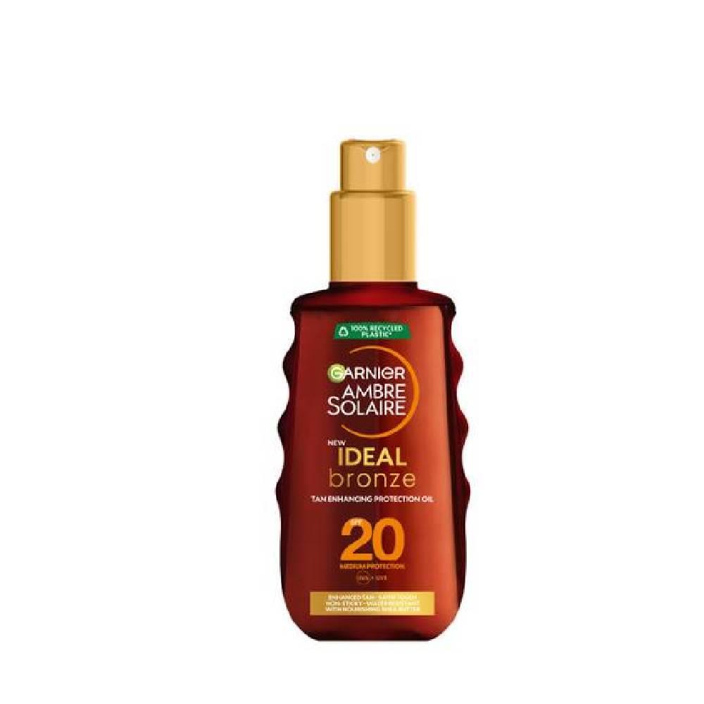 AMBRE SOLAIRE IDEAL BRONZE PROTECTION OIL SPF20 150ML | CH Tralee | Ireland