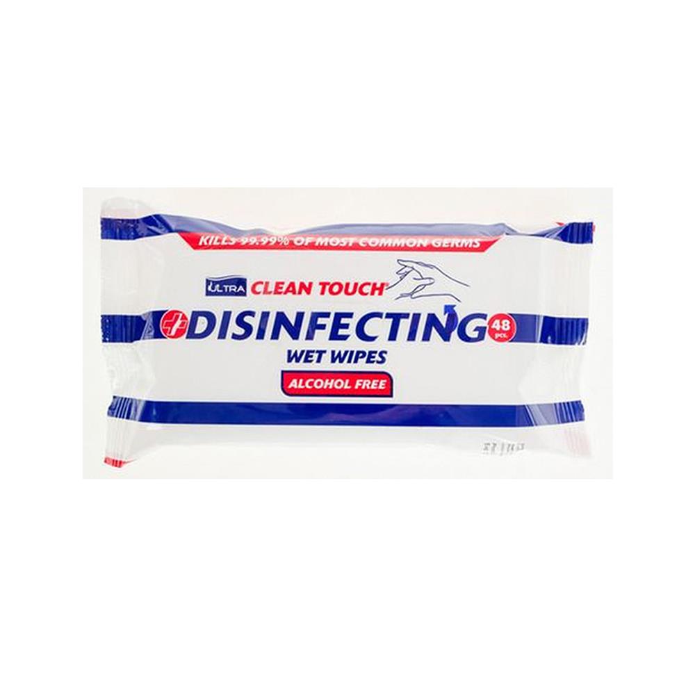 CLEAN TOUCH DISINFECTING WET WIPES X48 | CH Tralee | Ireland