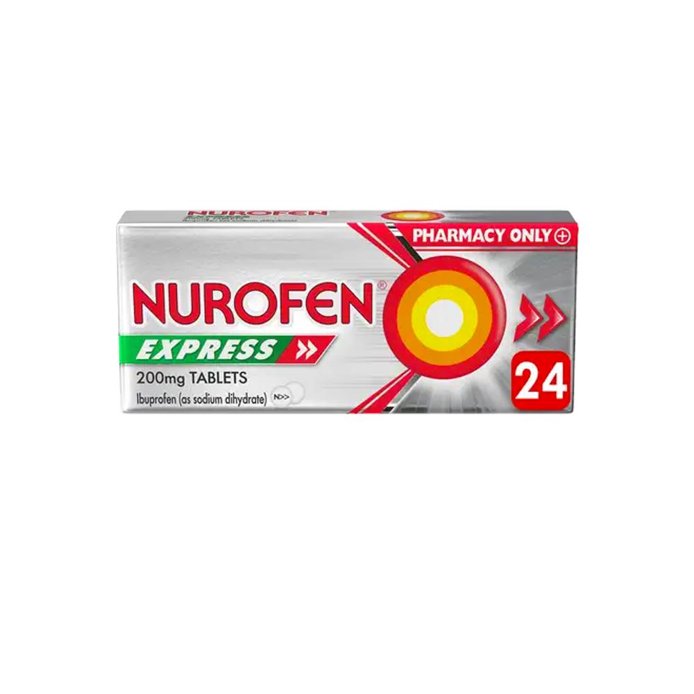 NUROFEN EXPRESS 200MG TABLETS 24S | CH Tralee | Ireland