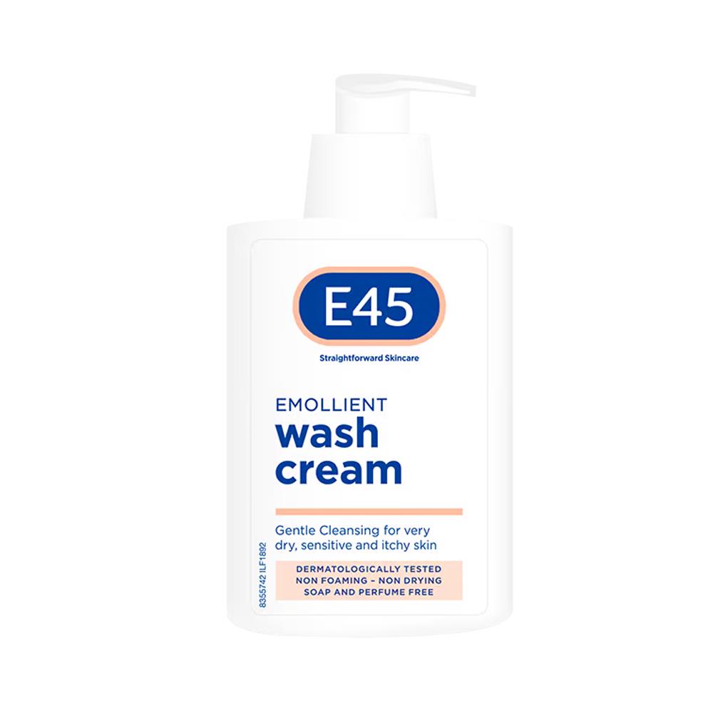 E45 EMOLLIENT WASH CREAM 250ML | CH Tralee | Ireland