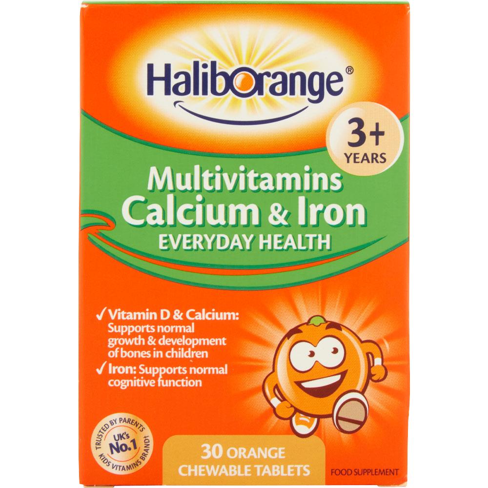 MULTIVITAMINS CALCIUM & IRON 30 ORANGE CHEWABLE TABLETS | CH Tralee ...