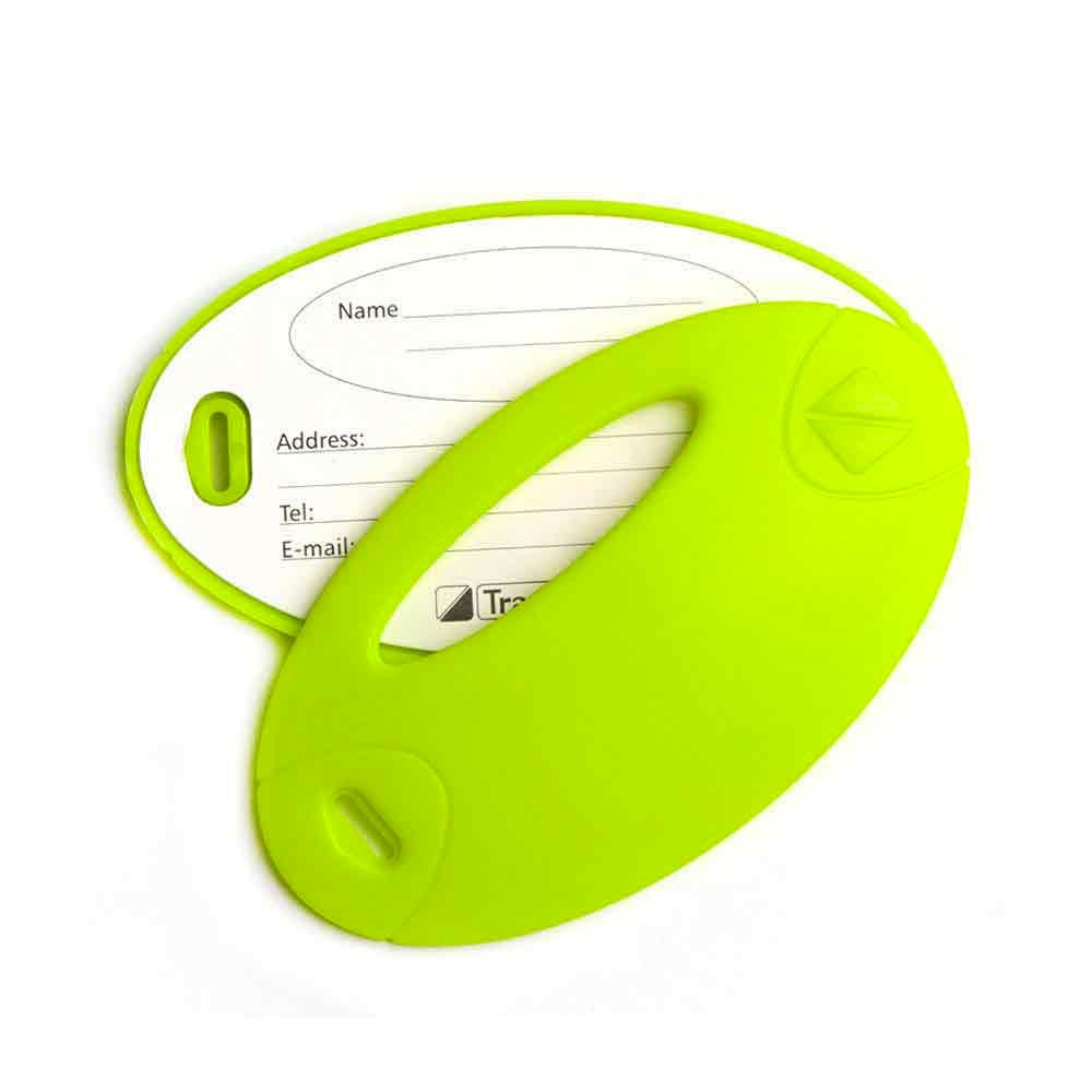 TRAVEL BLUE 2 X NEON NAME TAGS | CH Tralee | Ireland