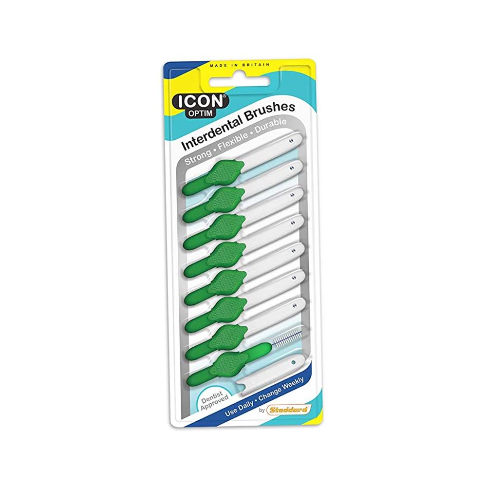 ICON OPTIM INTERDENTAL BRUSHES - GREEN | CH Tralee | Ireland