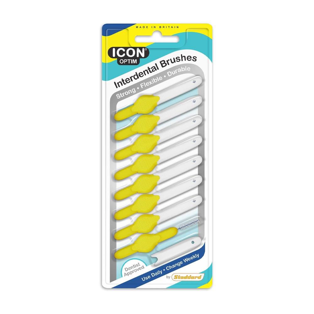 ICON OPTIM INTERDENTAL BRUSHES - YELLOW | CH Tralee | Ireland